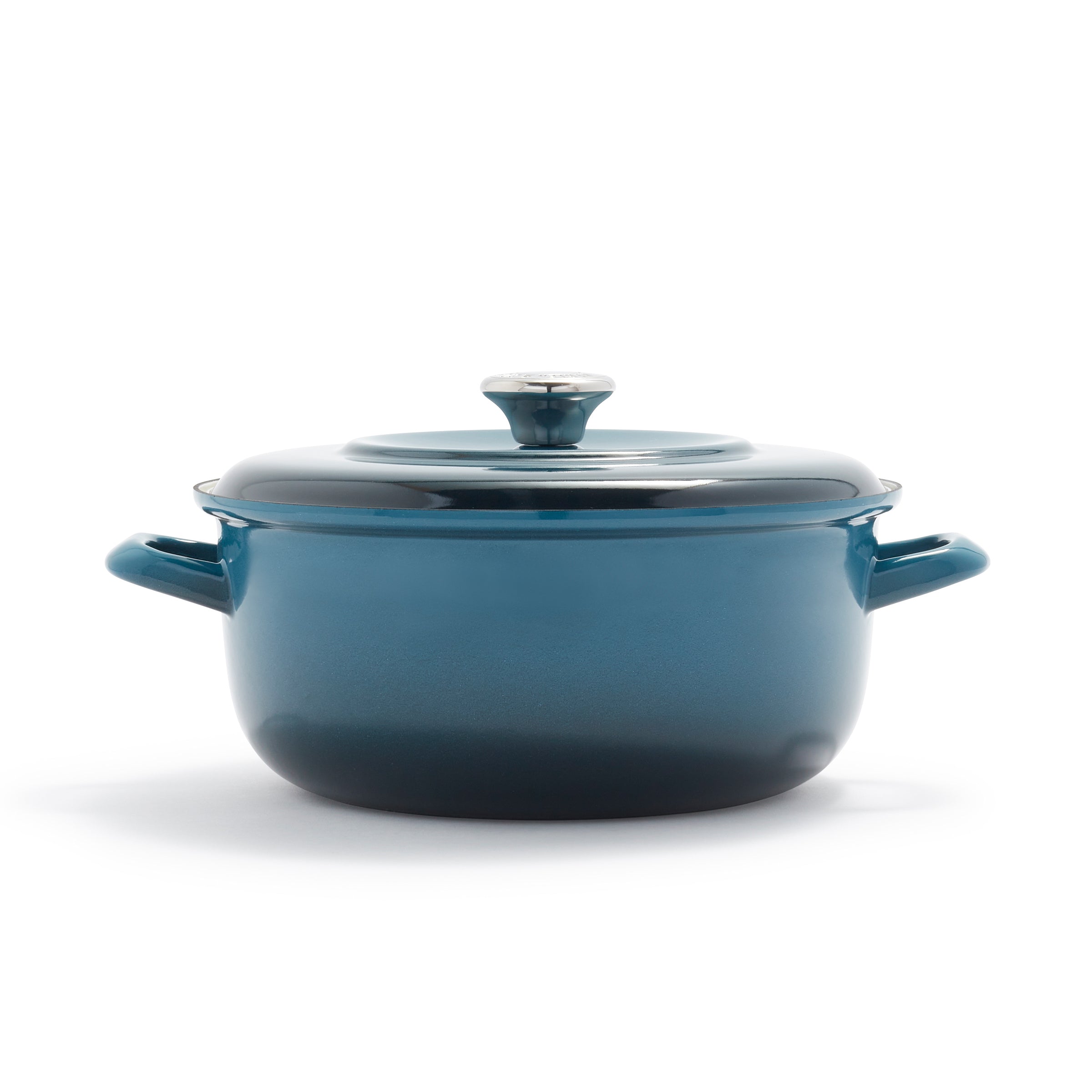 Merten & Storck Dutch Oven Eisen-Emaille 26 cm - Ceramic Blue – Greenpan DE