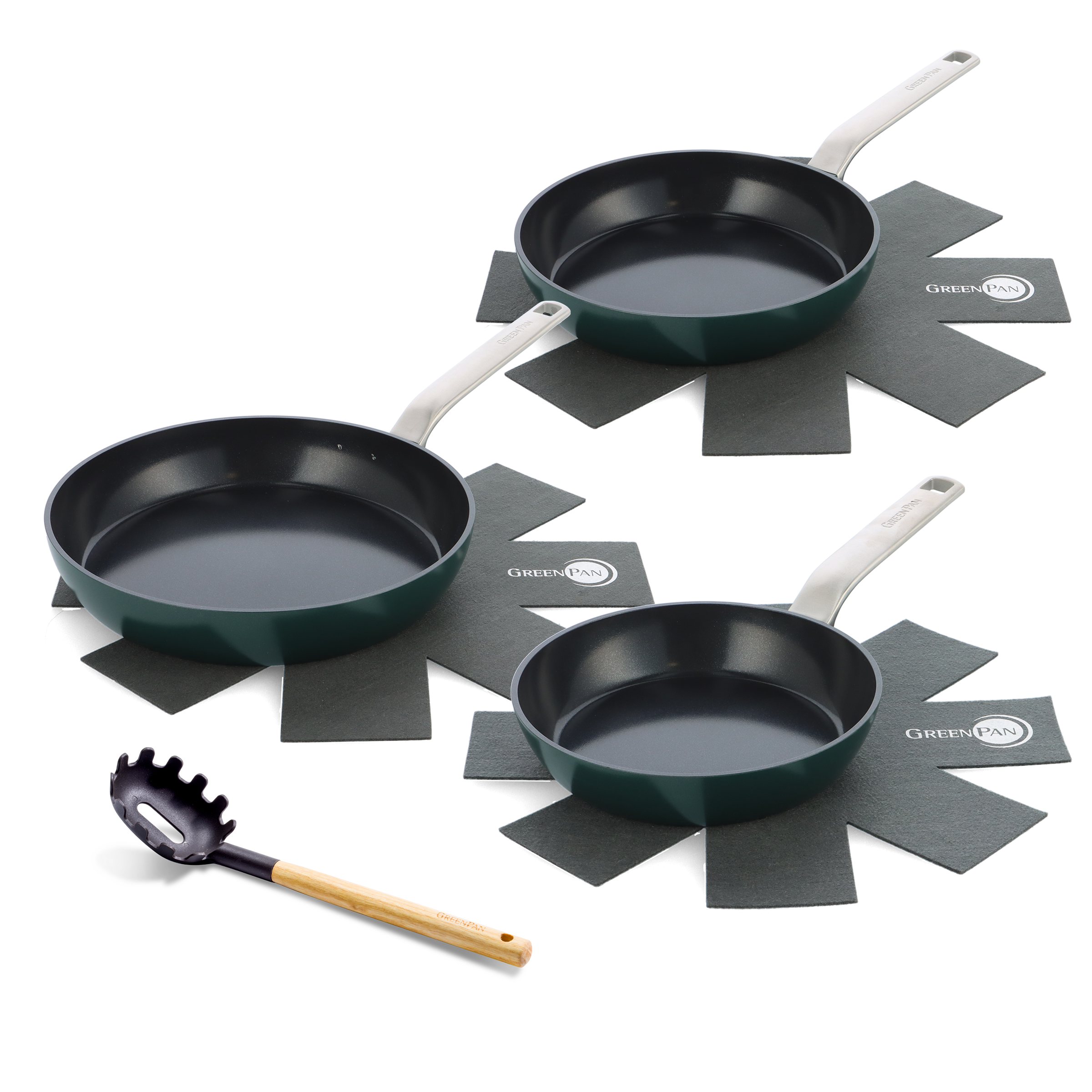 Evolution Pine Green 4-teiliges Set – Greenpan DE